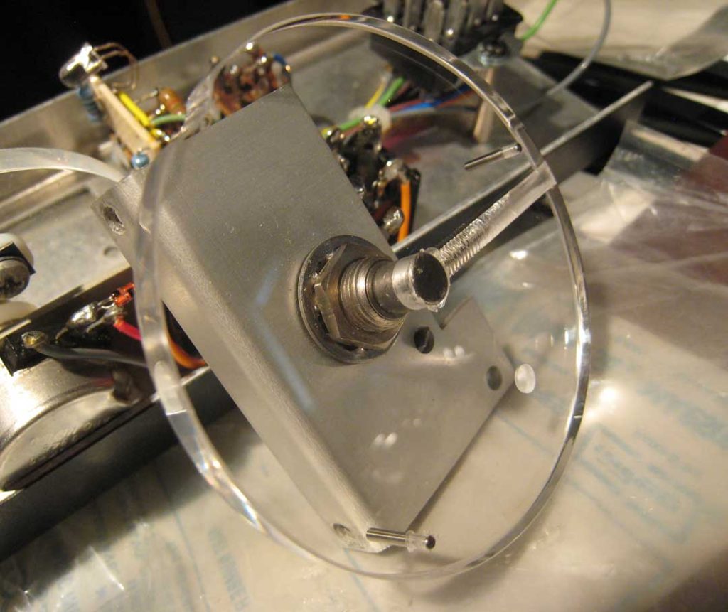 Custom Clear Wheels for Vintage Minimoog | The Kevin Lightner Archives